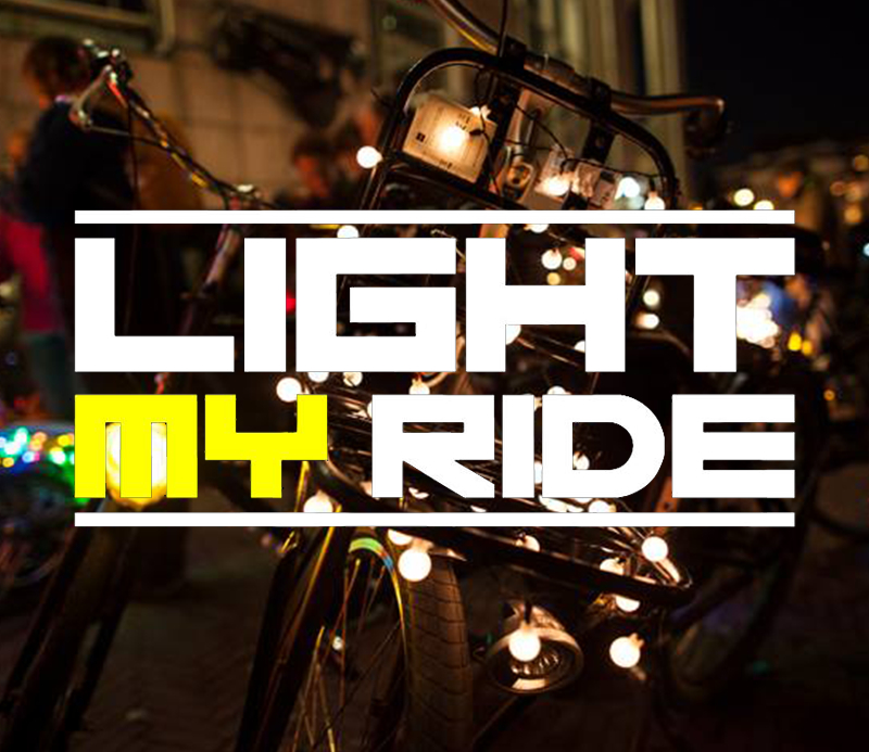 Spectaculair fietsevenement Light My Ride - FietsActief.nl
